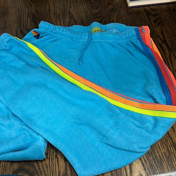 Aviator Nation | Pants & Jumpsuits | Aviator Nation Sweatpants Neon ...